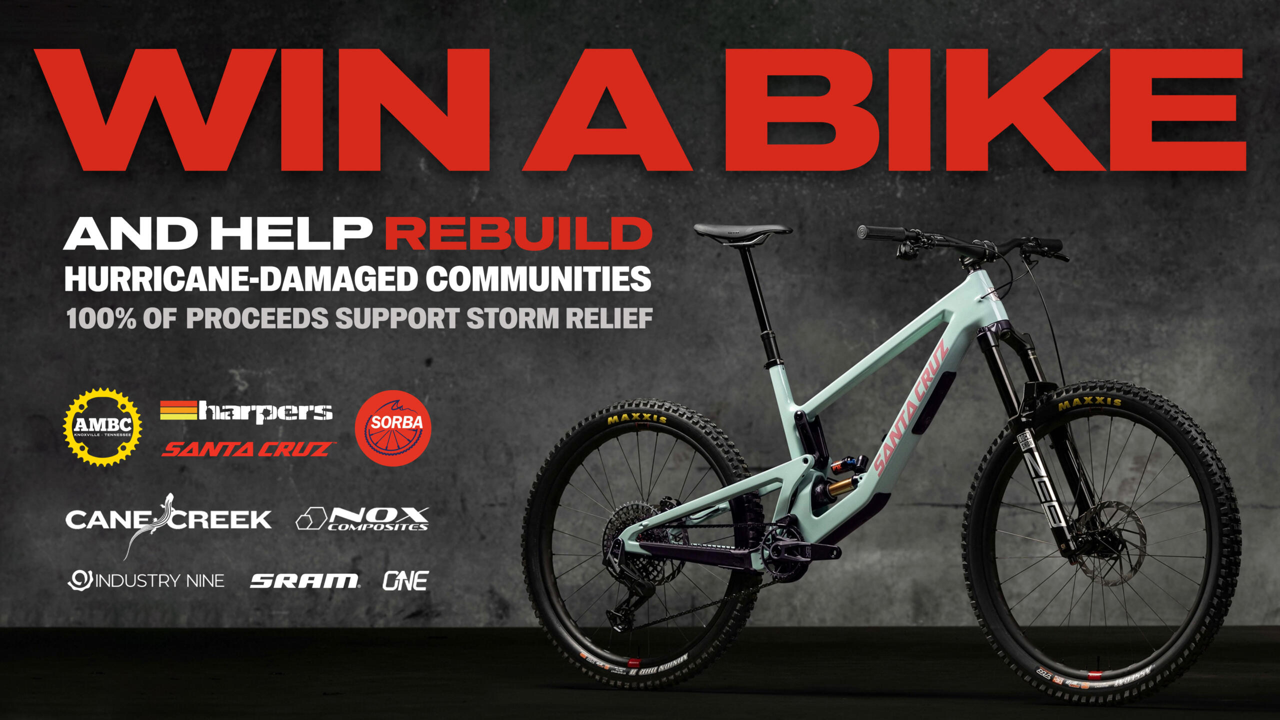 AMBC Raffle for Relief - Appalachian Mountain Bike Club