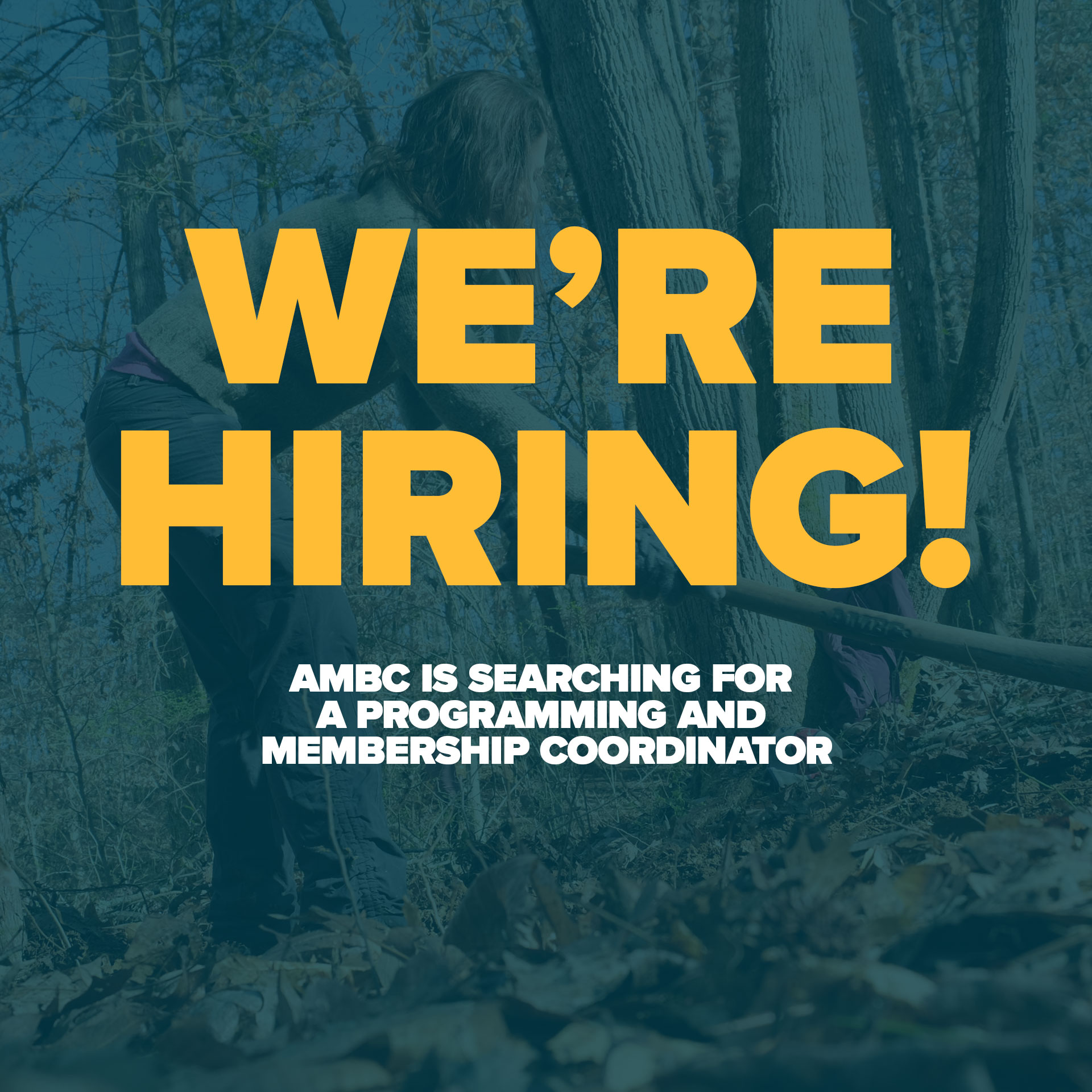 WE'RE HIRING!!! - Appalachian Mountain Bike Club